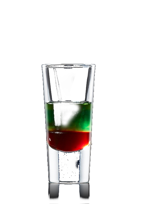 Pousse-Café Rainbow Rezept - Cocktail